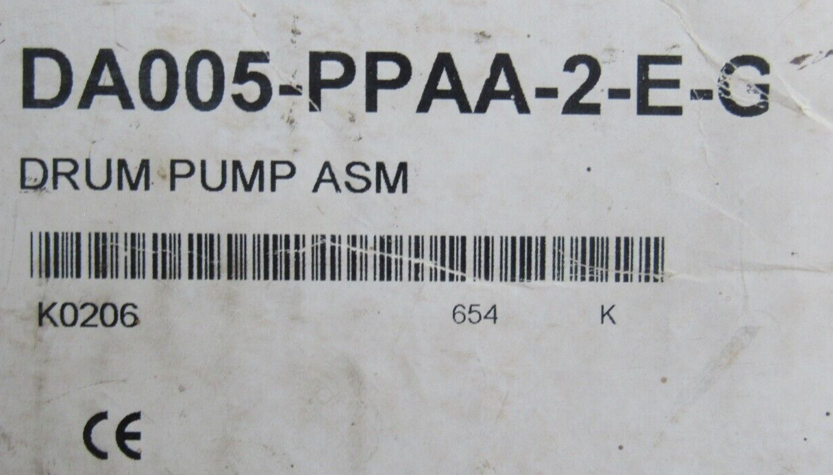 NEW ARO DA005-PPAA-2-E-G DIAPHRAGM DRUM PUMP DA005PPAA2EG 66605J-3EB ...
