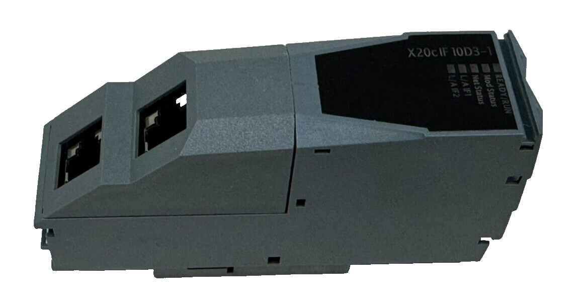 NEW B&R X20cIF10D3-1 ETHERNET/IP COMMUNICATION MODULE REV. B0 - SB ...