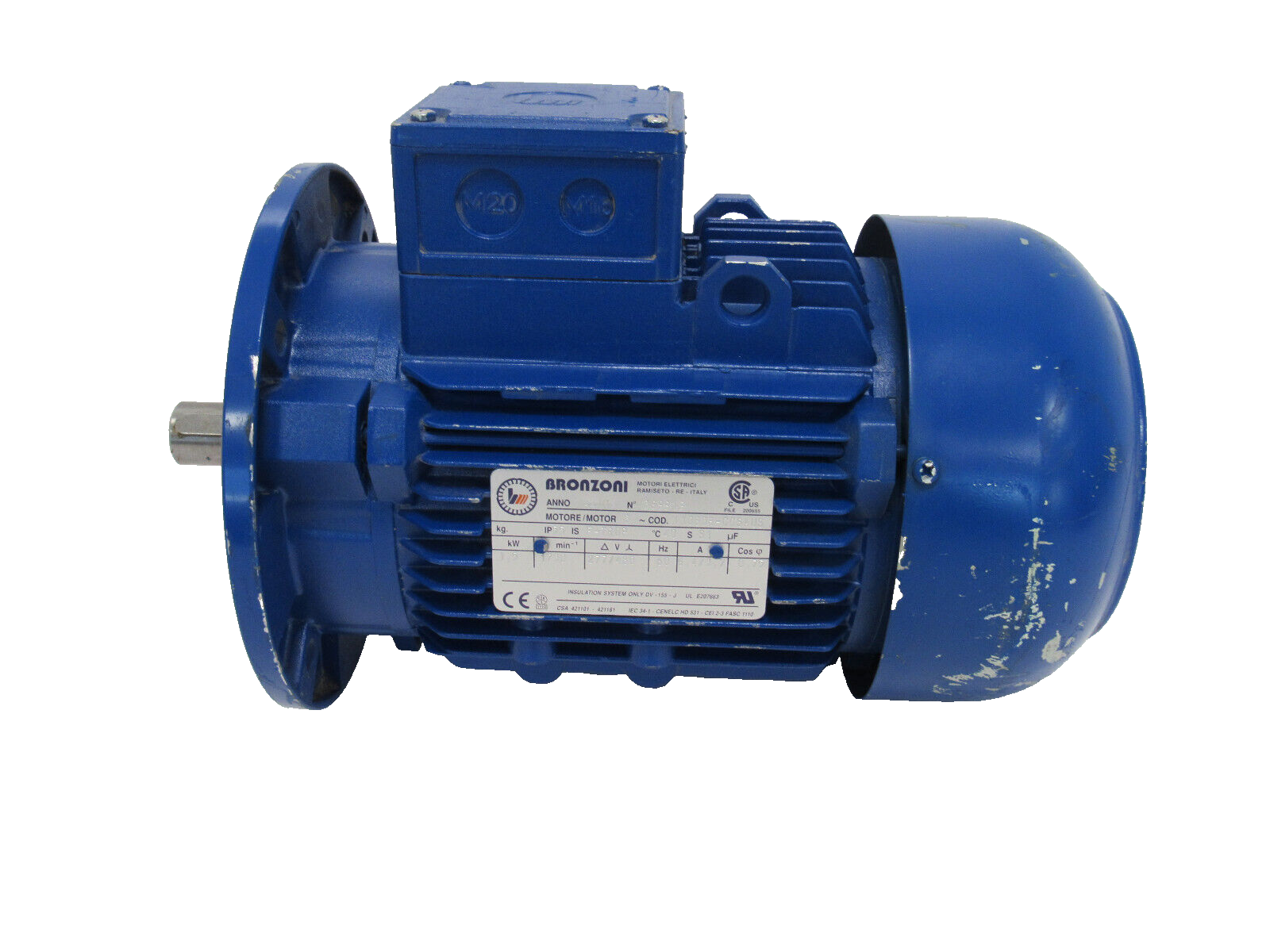 NEW BRONZONI 389919 MOTOR 1.5KW 1083B-CCSAUS 277/480V - SB Industrial ...