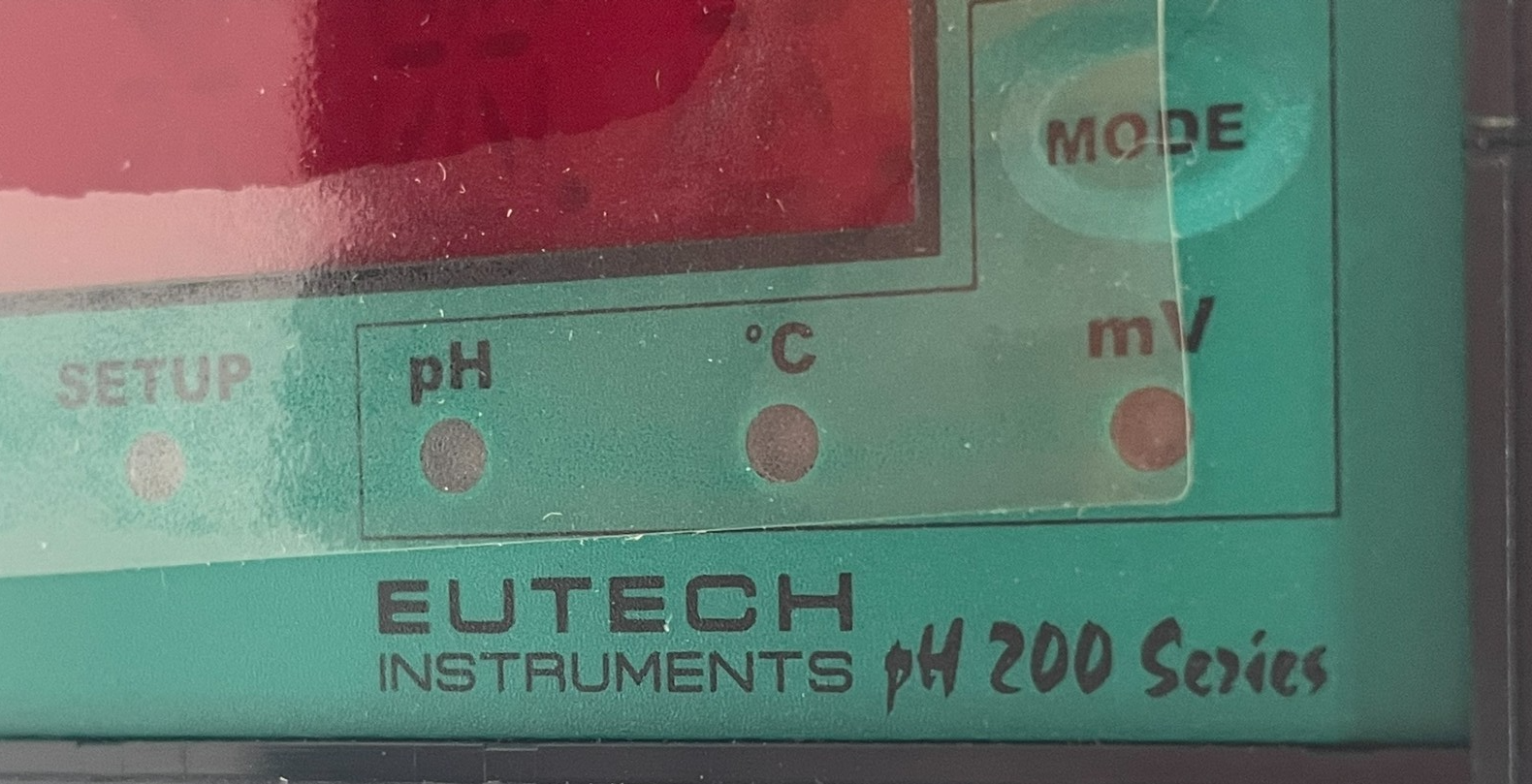 NEW EUTECH INSTRUMENTS ECPHCTP0200 ALPHA PH200 CONTROLLER - SB ...