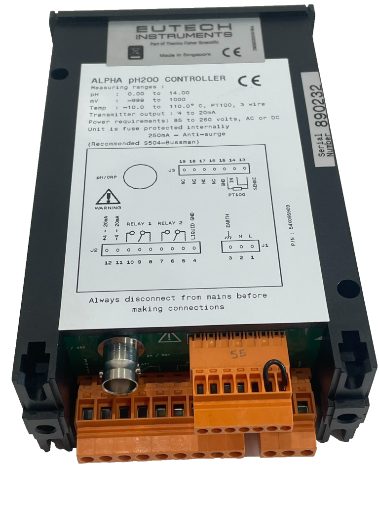 NEW EUTECH INSTRUMENTS ECPHCTP0200 ALPHA PH200 CONTROLLER - SB ...