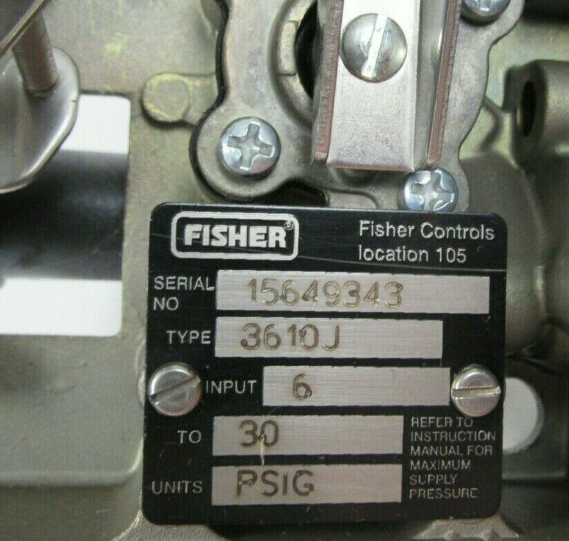 NEW FISHER 3610J VALVE POSITIONER SERIES 3600 - SB Industrial Supply, Inc.