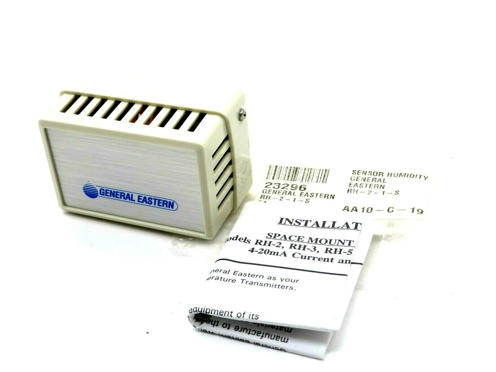 NEW GENERAL EASTERN RH-2-1-S TEMPERATURE TRANSMITTER RH21S - SB ...