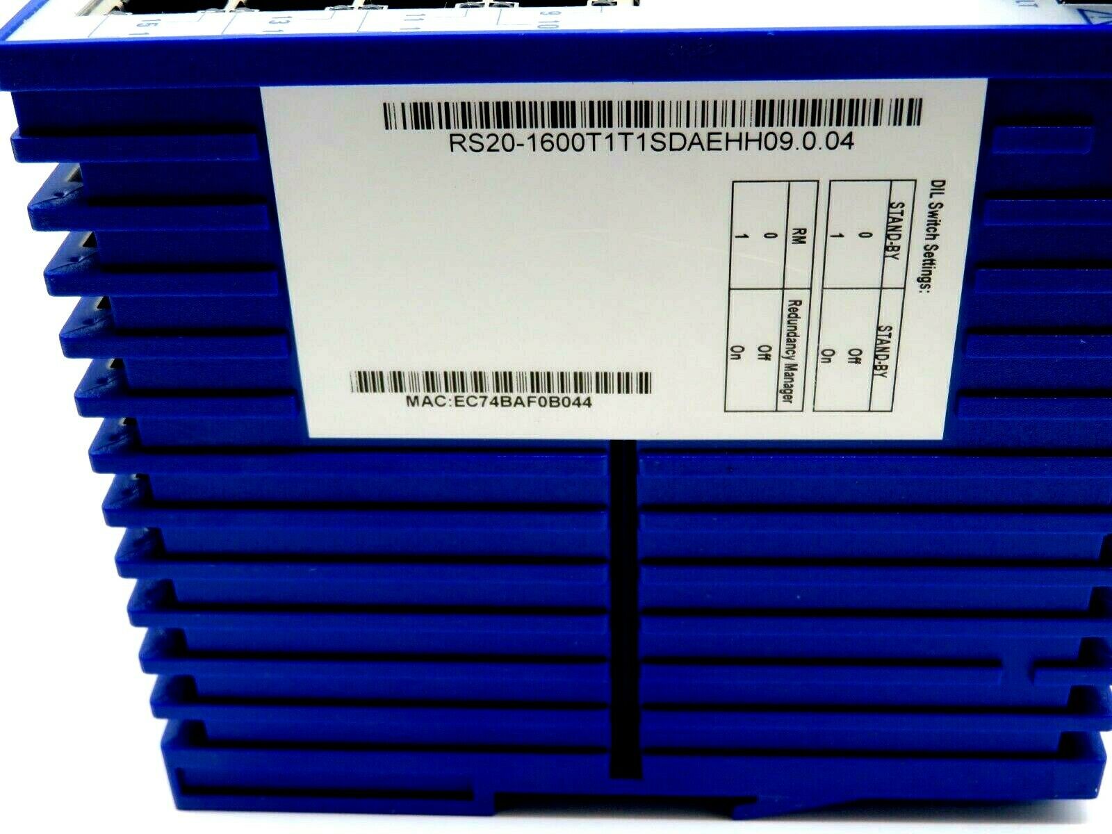 NEW HIRSCHMANN RS20-1600T1T1SDAEHH09.0.04 RAIL SWITCH ...