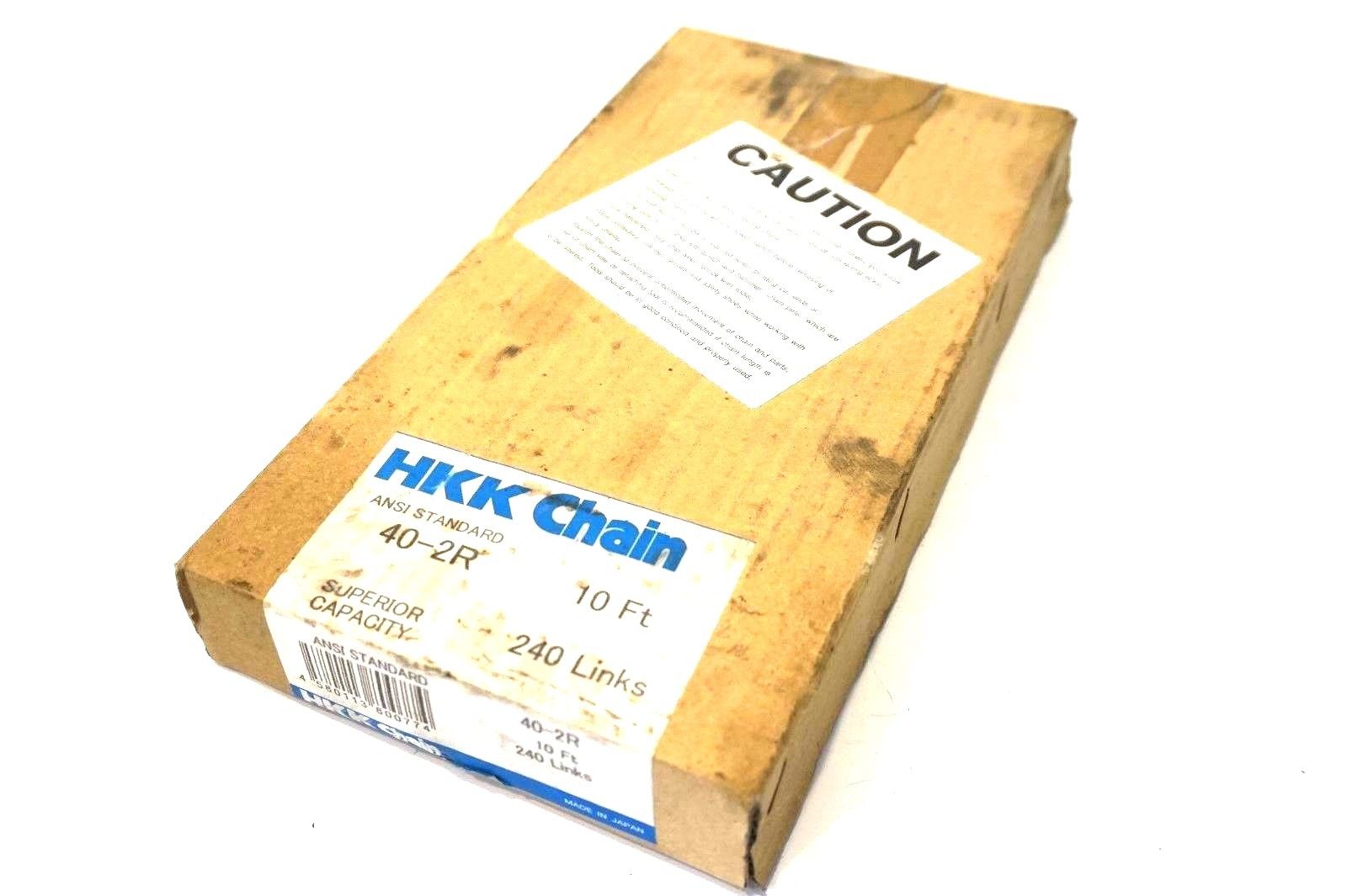 NEW HKK 40-2R CHAIN 10FT. 240 LINKS 402R - SB Industrial Supply, Inc.