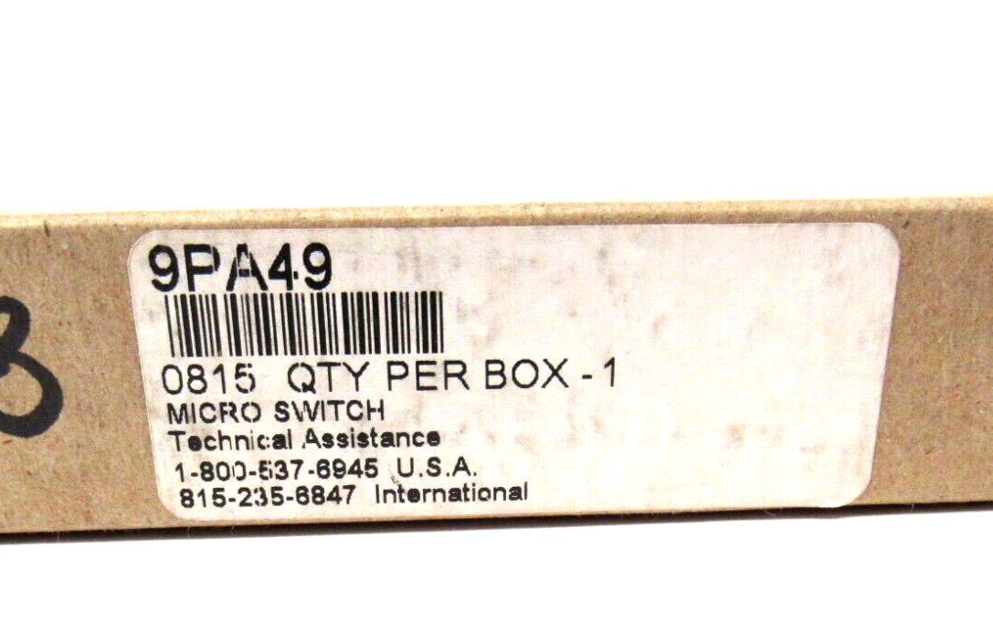 NEW HONEYWELL 9PA49 LIMIT SWITCH - SB Industrial Supply, Inc.