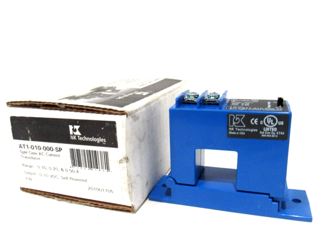 NEW NK TECHNOLOGIES AT1-010-000-SP CURRENT TRANSDUCER AT1010000SP - SB ...
