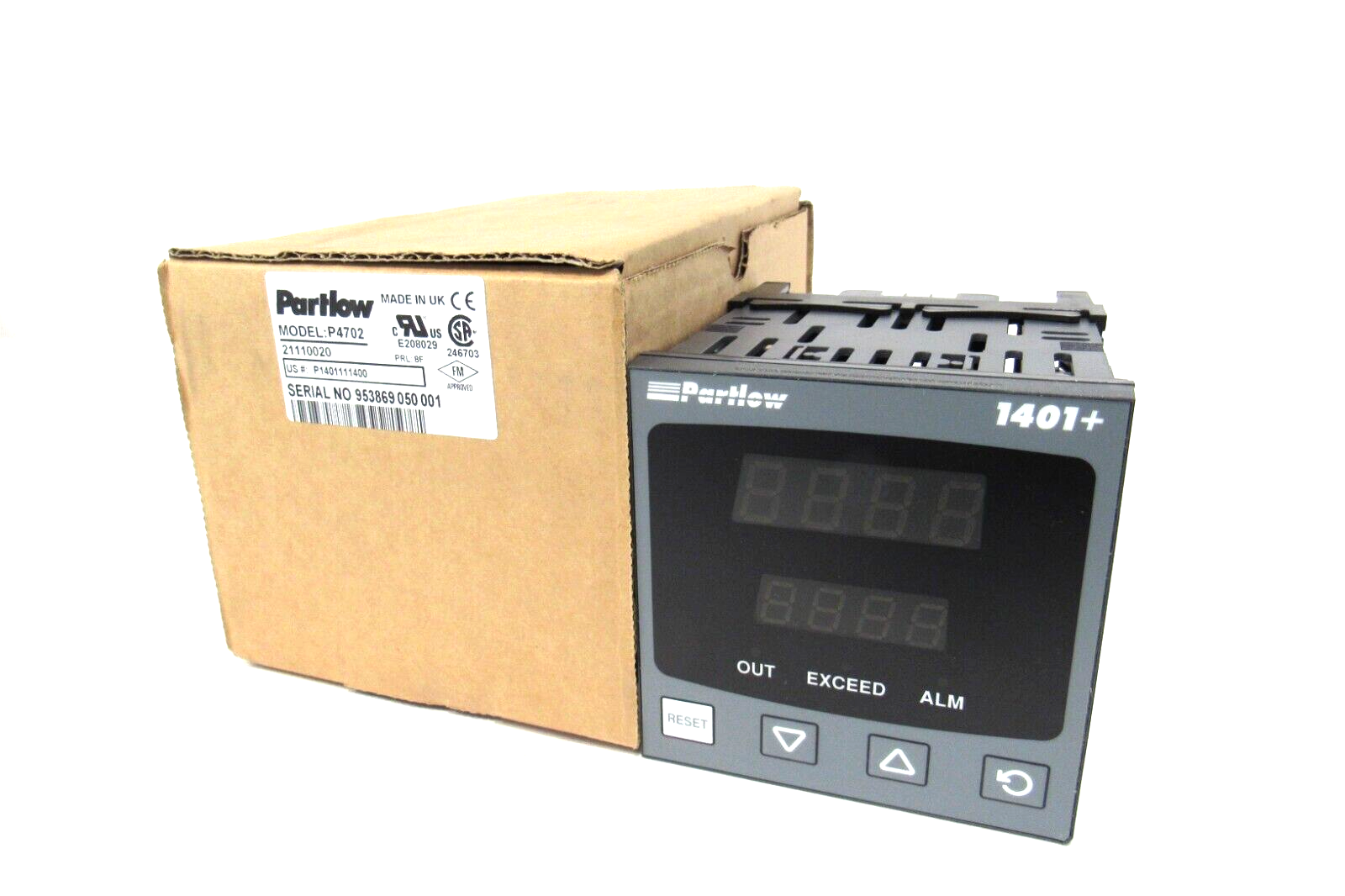 NEW PARTLOW P4702 TEMPERATURE CONTROLLER 21110020 - SB Industrial ...