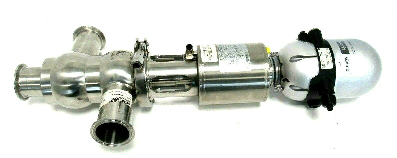 NEW PENTAIR S390-E-20-T-XX-XX-AS SANITARY VALVE 2" NORIT SUDMO ...