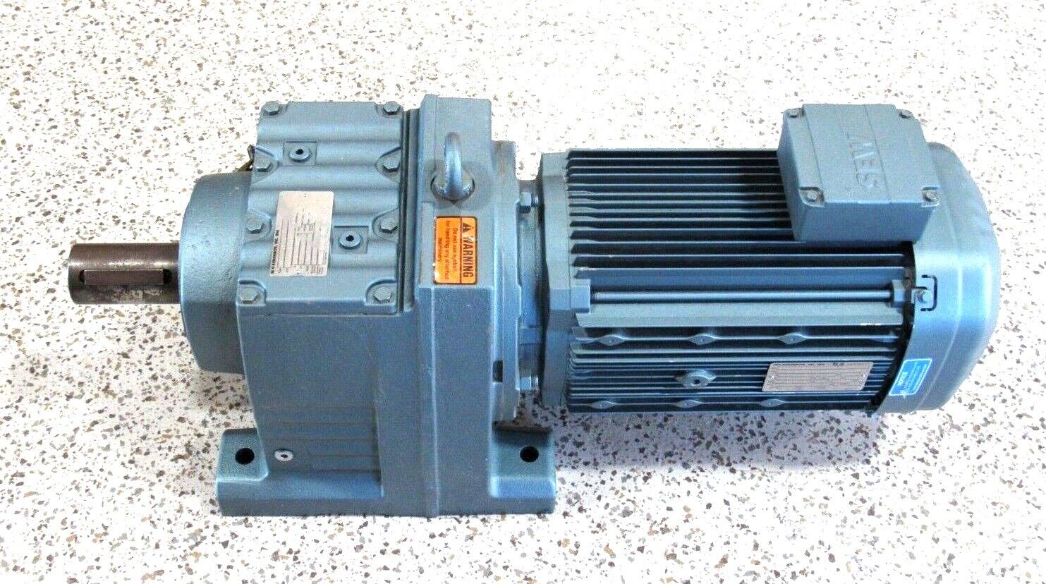NEW SEW EURODRIVE R87DRE132MC4 GEARMOTOR 230/460V 9.90:1 DRE132MC4 - SB ...