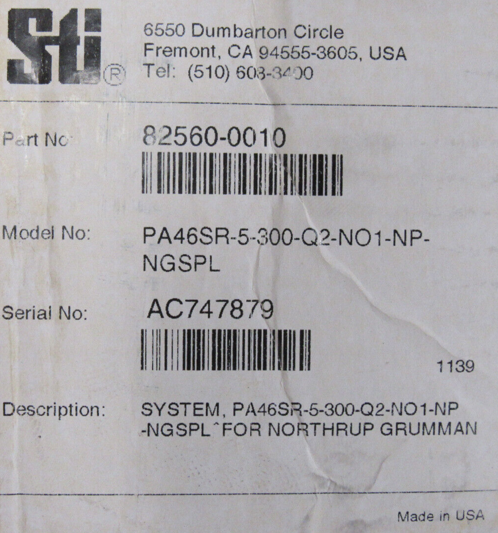 NEW STI 82560-0010 LIGHT CURTAIN SET 82560-1010 TRANSMITTER 82560-2010 ...