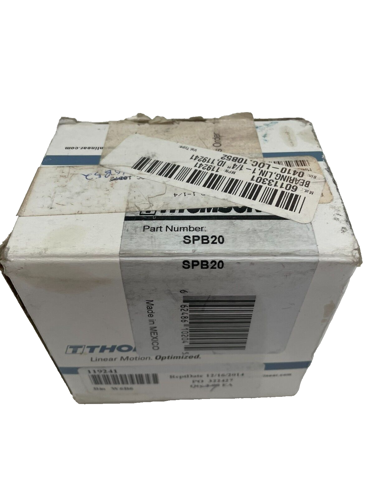 NEW THOMSON SPB20 LINEAR BEARING 1-1/4" - SB Industrial Supply, Inc.