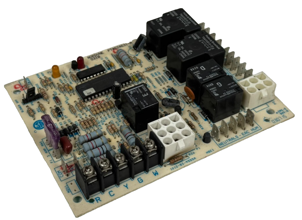 USED NORDYNE 624631-A FURNACE CONTROL BOARD 1012-955A - SB Industrial ...