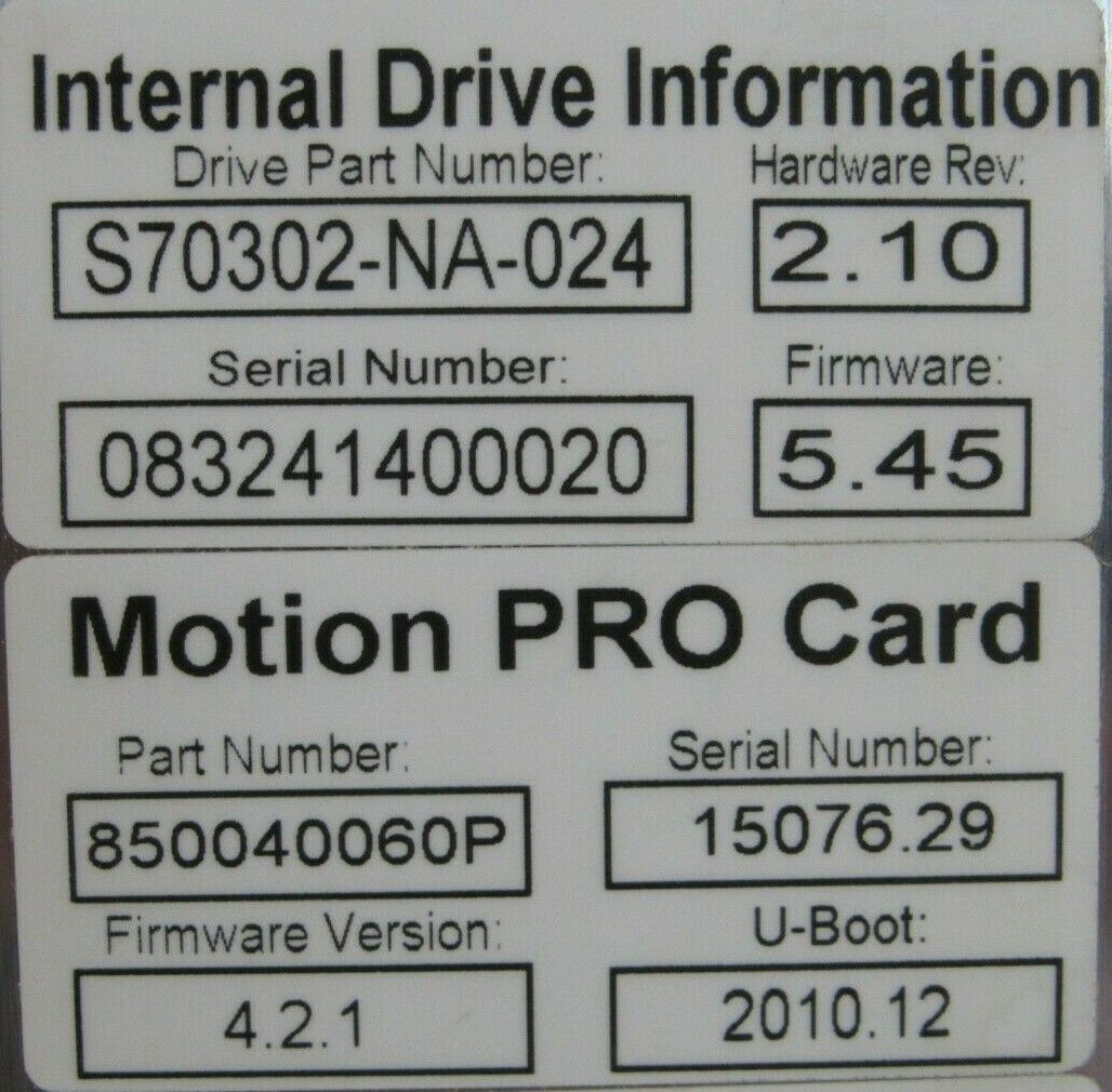 USED PROMESS MOTIONPRO MC-700 DRIVE CONTROLLER 8500400700 - SB Industrial Supply, Inc.