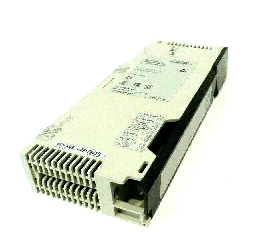 USED SCHNEIDER AUTOMATION 140-CPS-114-10 POWER SUPPLY MODULE ...