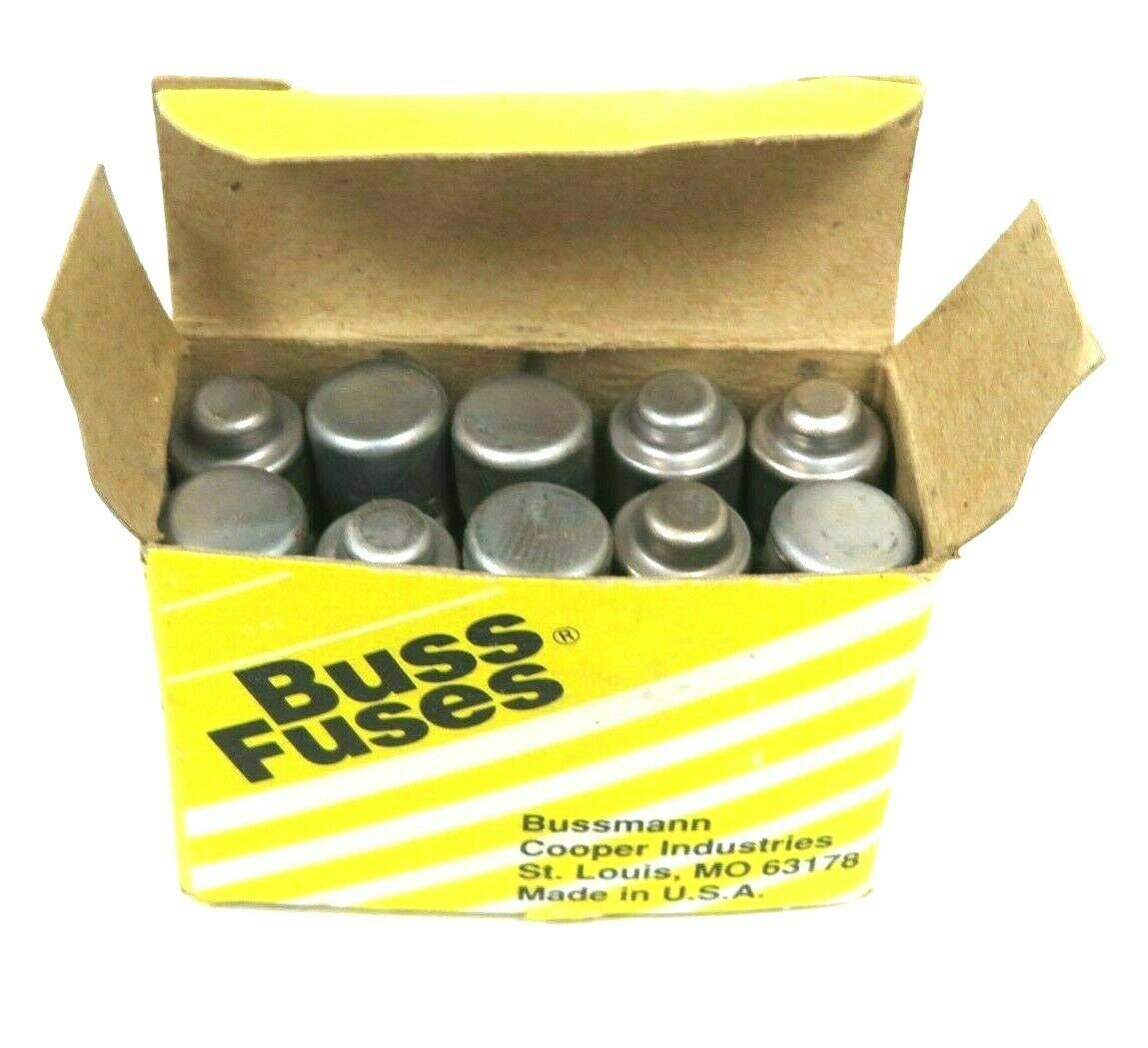 10 NEW BUSSMANN FNQ-R-1 TIME DELAY FUSES FNQR1 - SB Industrial Supply, Inc.