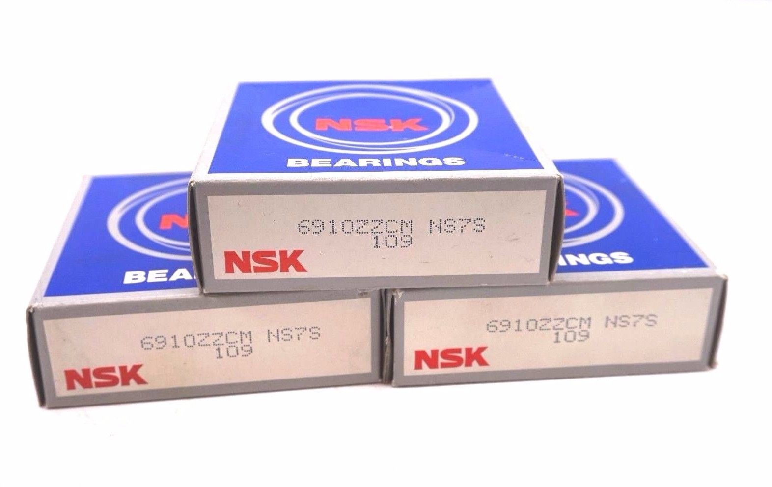 3 NEW NSK 6910ZZCM NS7S 109 BEARINGS 6910ZZCMNS7S109 - SB Industrial ...