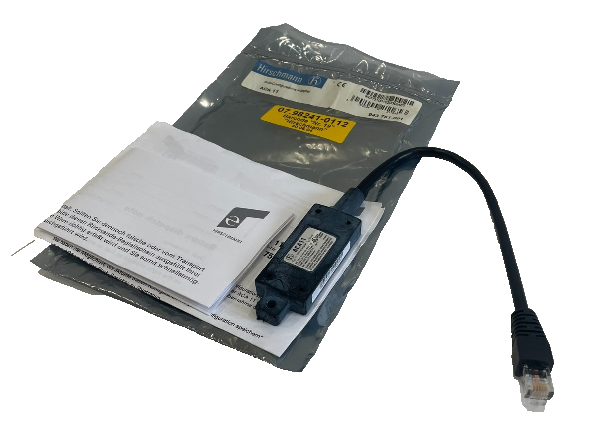 NEW BELDEN HIRSCHMANN ACA 11 ADAPTER ACA11 - SB Industrial Supply, Inc.