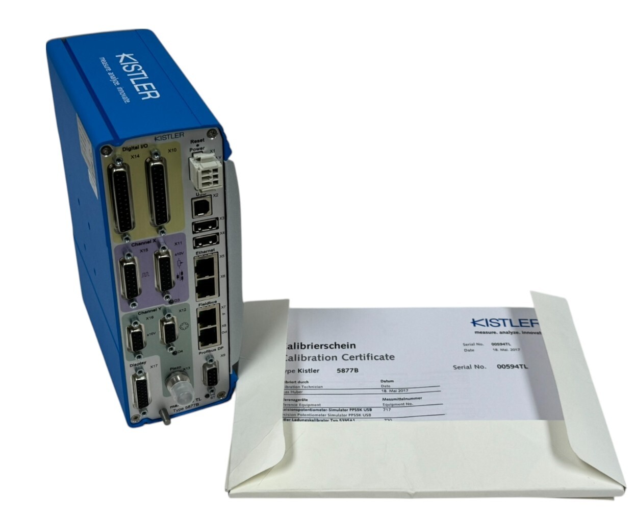 NEW DANAHER KISTLER 5877B0 MONITORING CONTROLLER maXYmos TL - SB ...