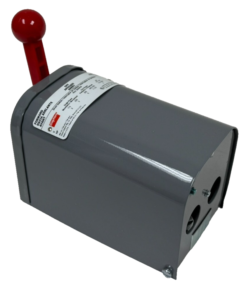 NEW DAYTON 2X443A REVERSING DRUM SWITCH 3P 2X443 - SB Industrial Supply ...