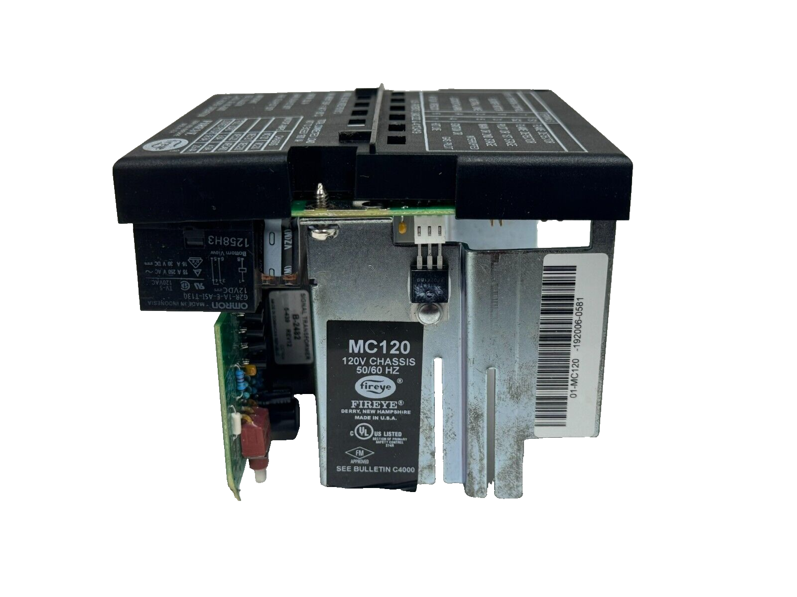 NEW FIREYE MC120 CHASSIS 120V 50/60HZ ( NO COVER ) - SB Industrial ...