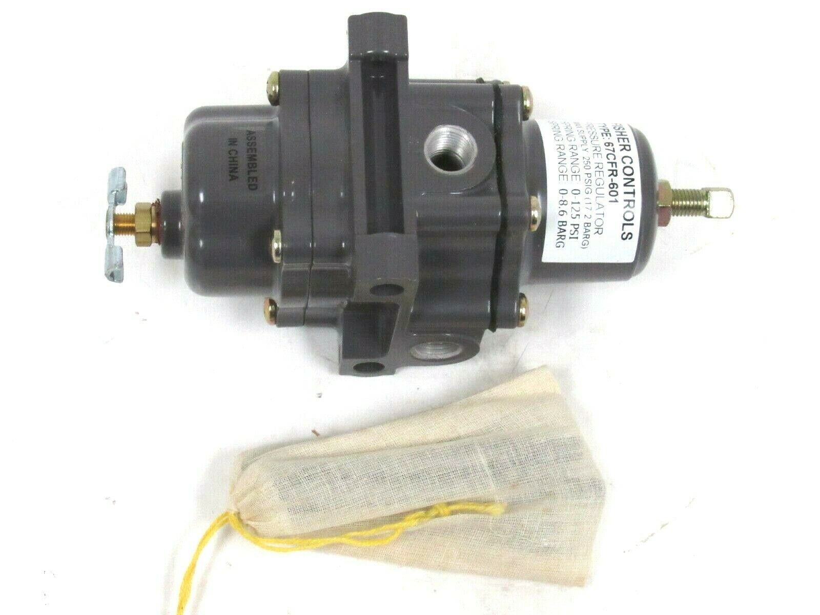 NEW FISHER 67CFR-601 PRESSURE REGULATOR 67CFR601 - SB Industrial Supply ...