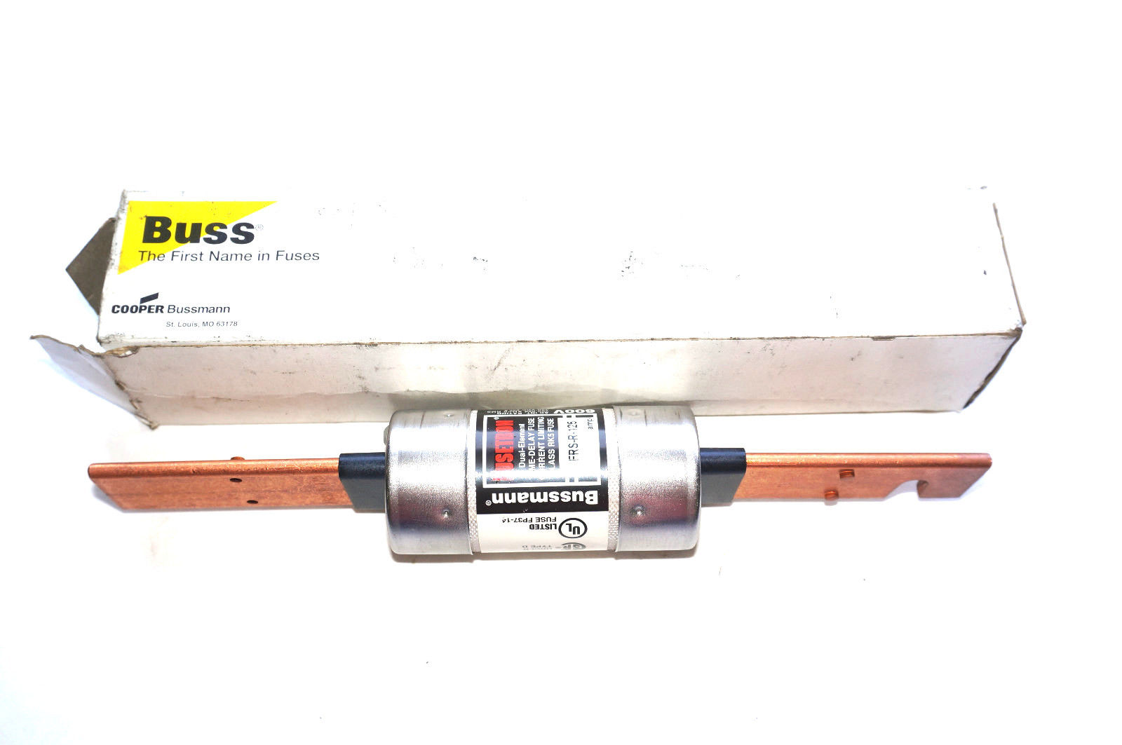 NEW BUSSMANN FUSETRON FRS-R-125 FUSE FRSR125 - SB Industrial Supply, Inc.