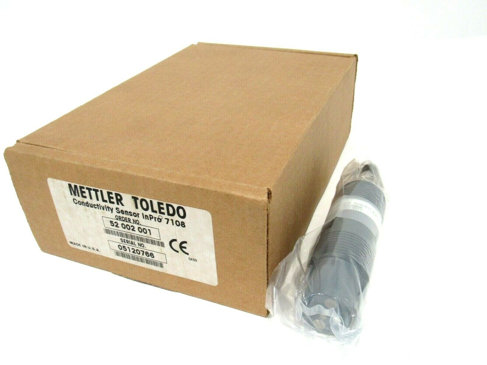 NEW METTLER TOLEDO INPRO 7108-VP-CPVC CONDUCTIVITY SENSOR 52002001 - SB ...