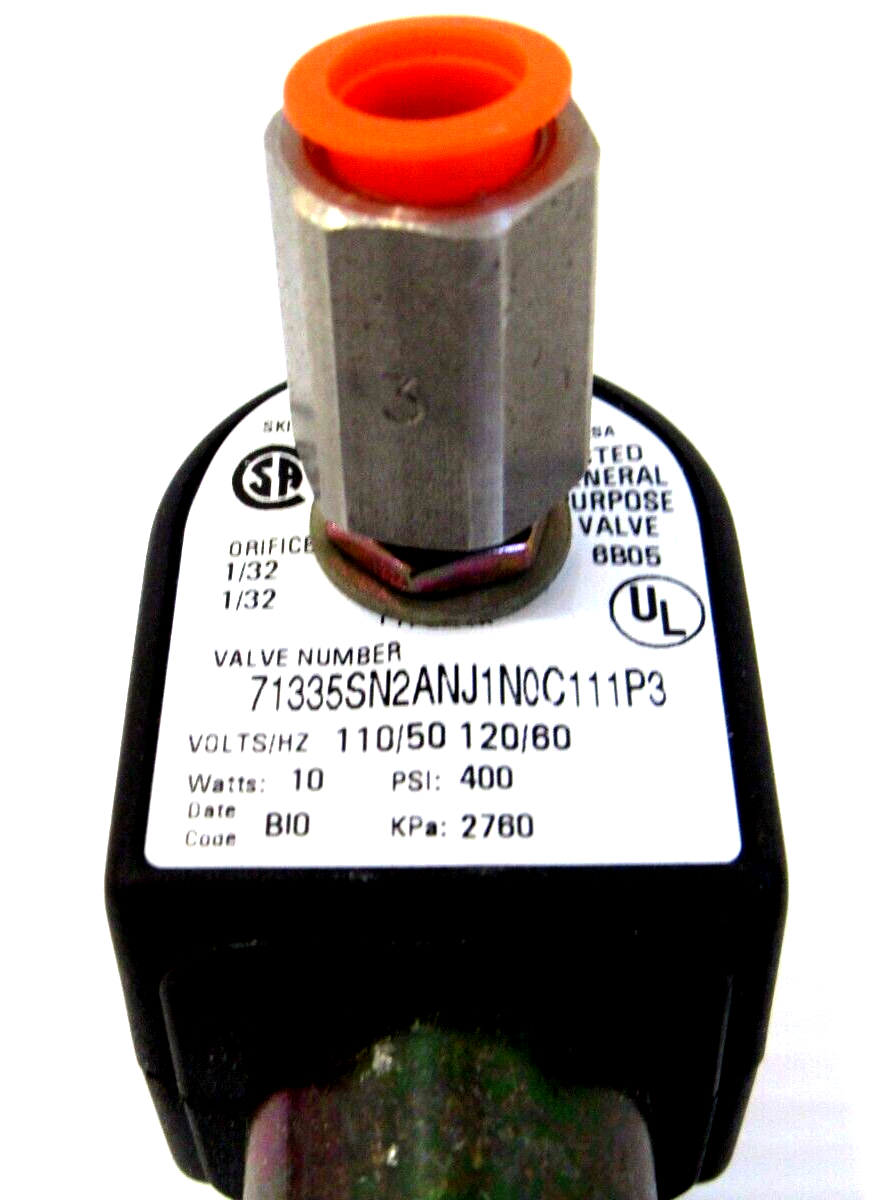 NEW PARKER 71335SN2ANJ1N0C111P3 VALVE 110/50 120/80 - SB Industrial ...
