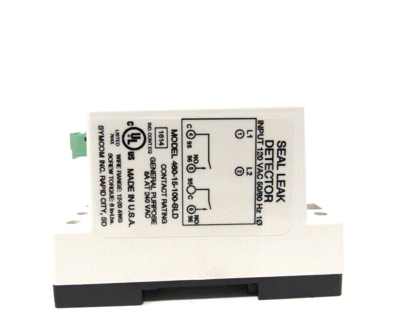 NEW SYMCOM 460-15-100-SLD SEAL LEAK DETECTOR 46015100SLD+ - SB ...