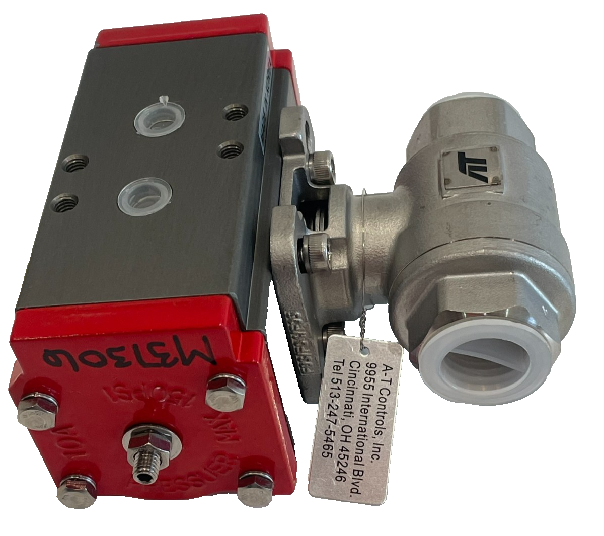 NEW TRIAC 22TX050TRYDXX DOUBLE ACTING ACTUATOR 316SST BALL VALVE - SB ...