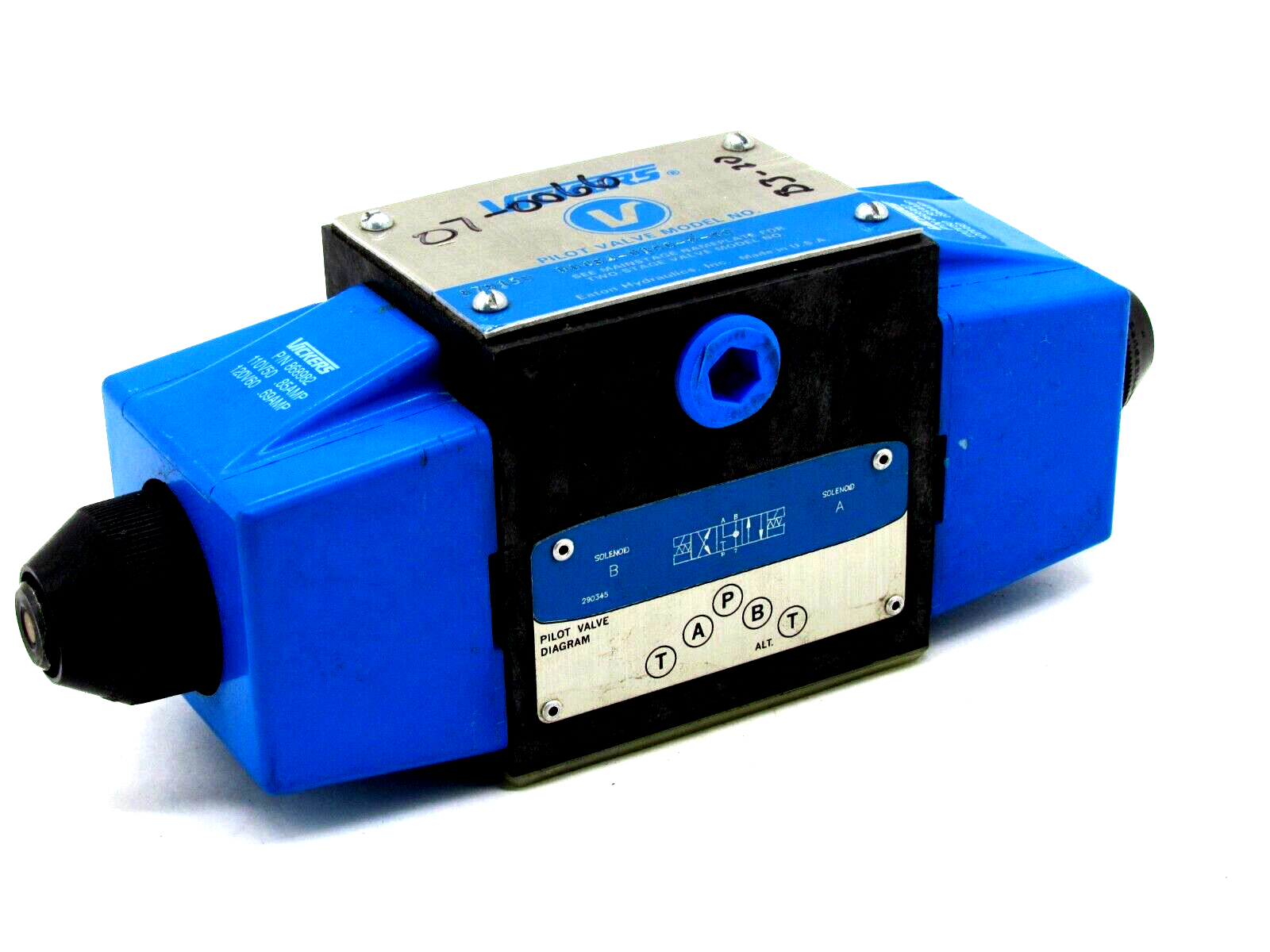 NEW VICKERS DG4S4-016C-B-60 DIRECTIONAL CONTROL VALVE DG4S4016CB60 - SB ...