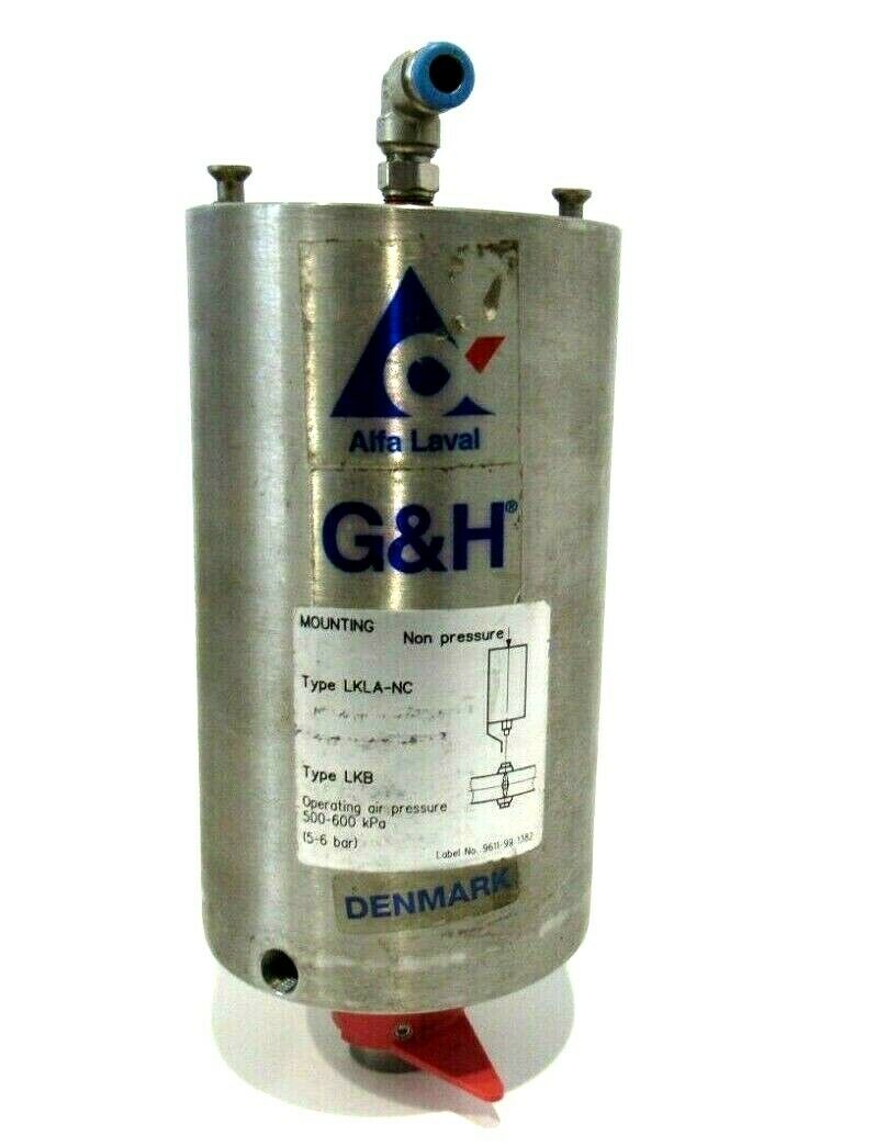 USED ALFA LAVAL LKLA-NC PNEUMATIC ACTUATOR LKLANC - SB Industrial ...