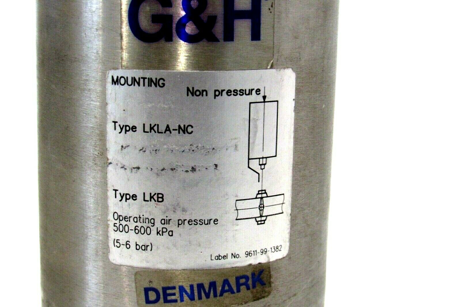 USED ALFA LAVAL LKLA-NC PNEUMATIC ACTUATOR LKLANC - SB Industrial ...