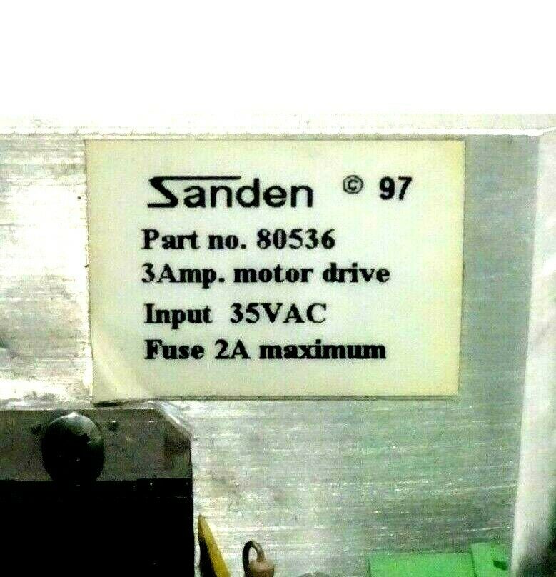 USED SANDEN 80536 CIRCUIT BOARD - SB Industrial Supply, Inc.