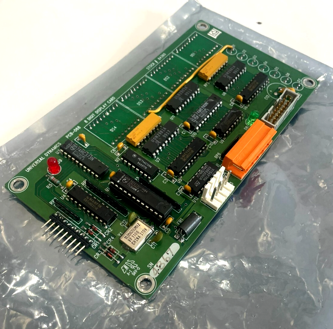 USED UNIVERSAL DYNAMICS PCB-068 CIRCUIT BOARD 84360 PCB068 - SB ...