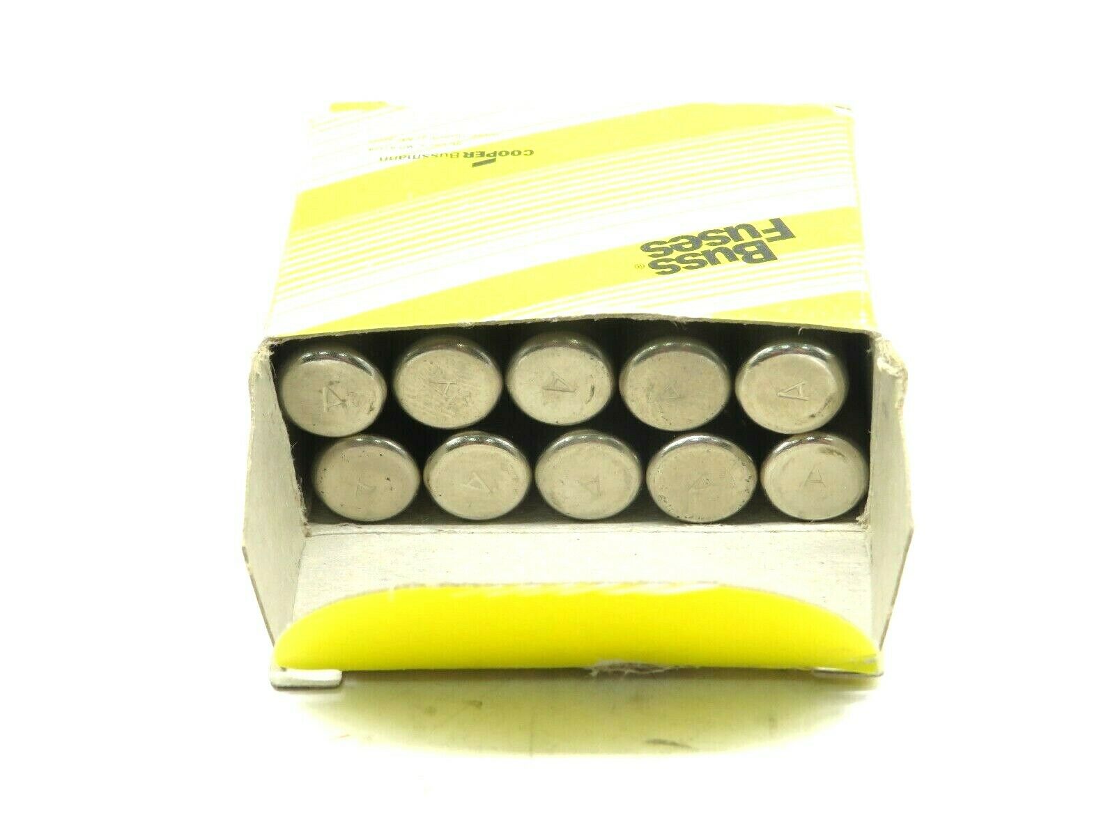 10 NEW BUSSMANN TRON FNQ-5 FUSES 5AMP 500VAC FNQ5 - SB Industrial ...