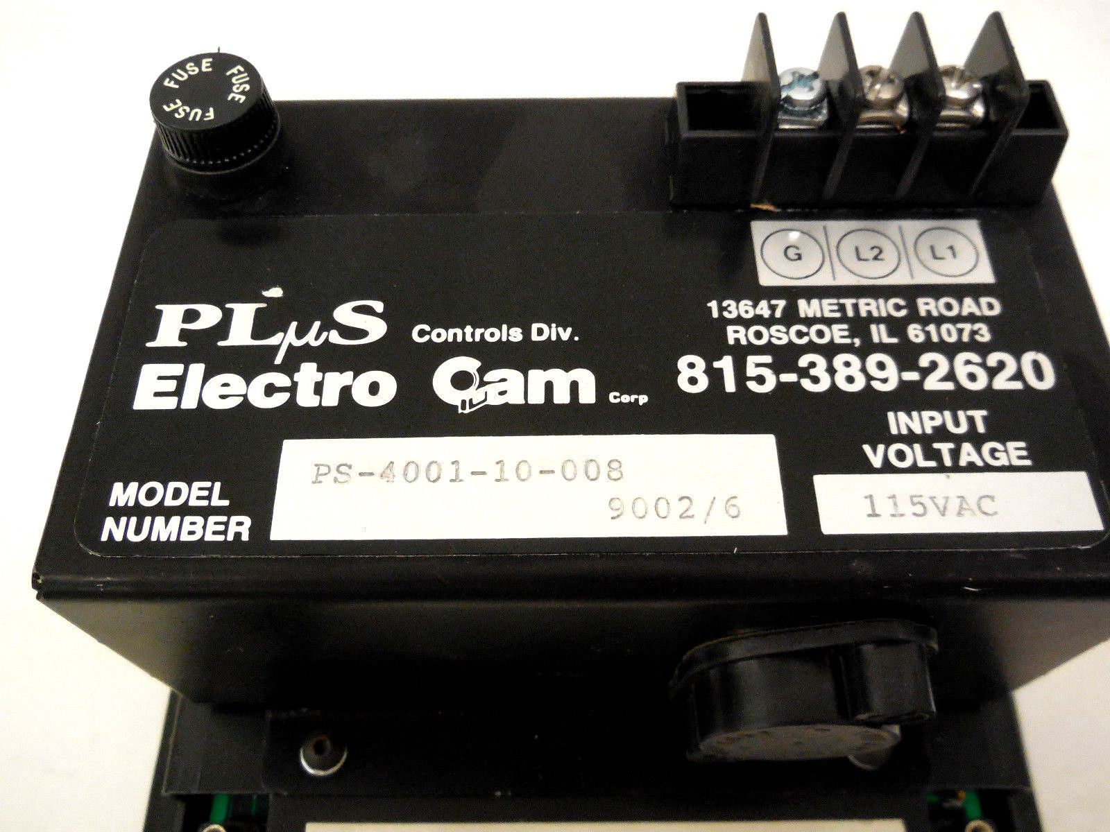 ELECTRO CAM PS-4001-10-008 PROGRAMMABLE LIMIT SWITCH PS400110008 - SB ...