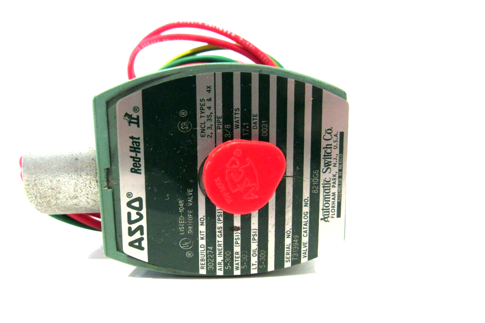 NEW ASCO 8210G6 SOLENOID VALVE - SB Industrial Supply, Inc.
