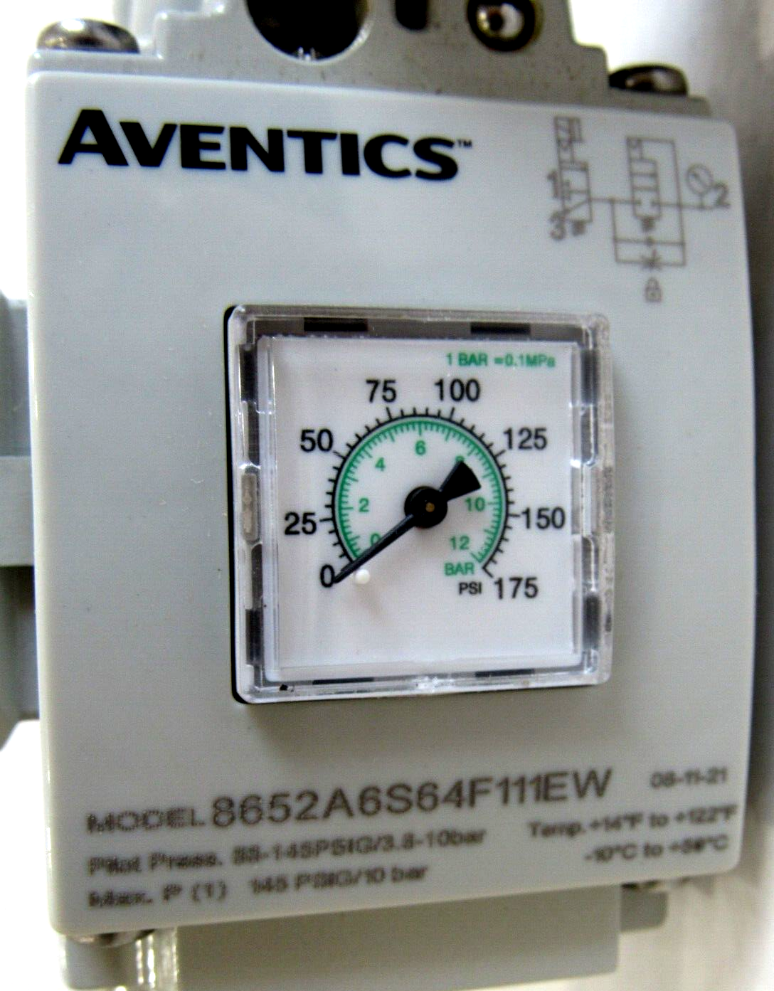 NEW AVENTICS 8652A6S64F111EW EXHAUST VALVE - SB Industrial Supply, Inc.