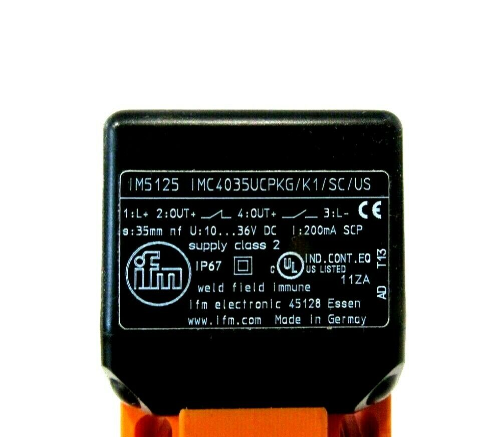 NEW EFECTOR IMC4035UCPKG /K1 /SC /US INDUCTIVE SENSOR IM5125 ...