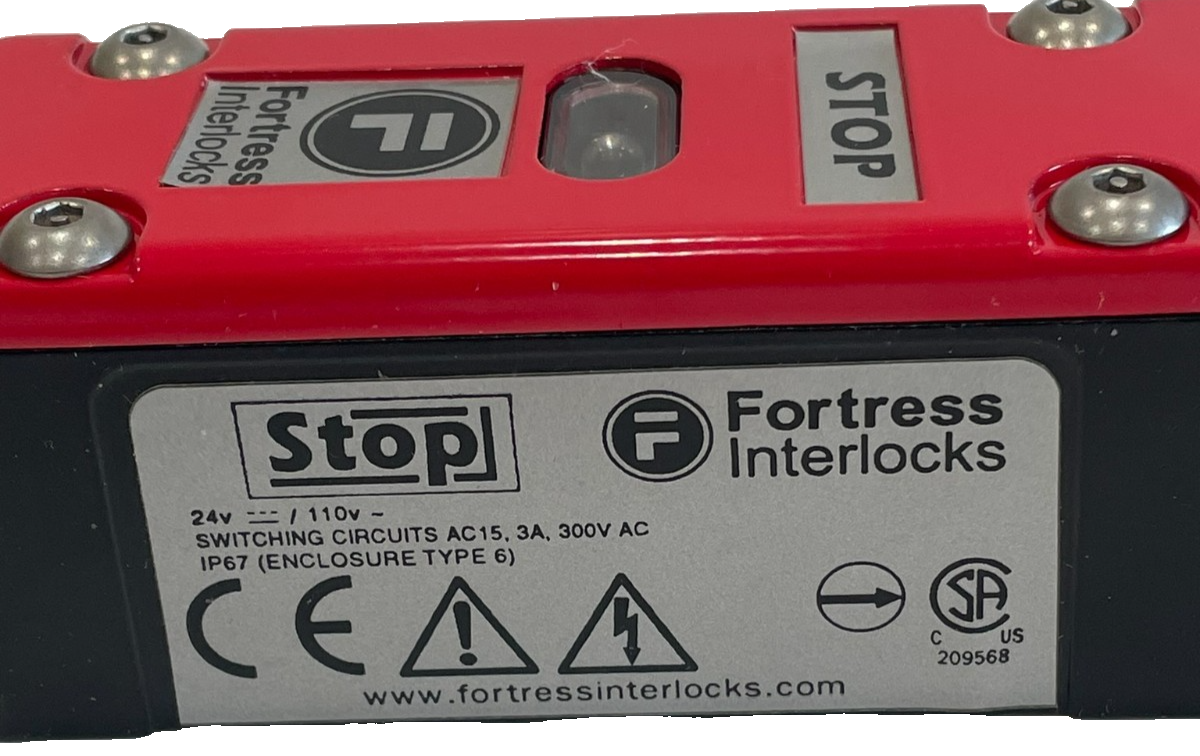 NEW FORTRESS INTERLOCKS ATHSTOP024EMP5P SAFETY GATE SWITCH - SB ...