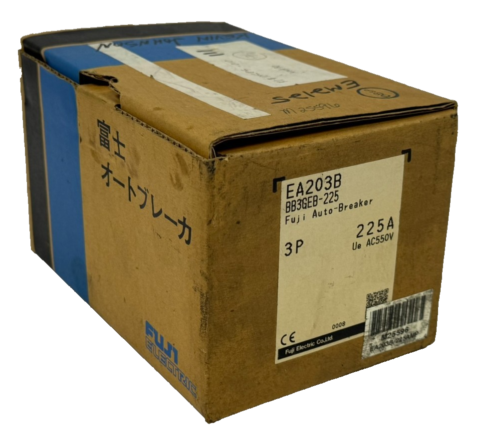 NEW FUJI ELECTRIC EA203B-BB3GEB-225A AUTO-BREAKER 3P 225A EA203B - SB ...