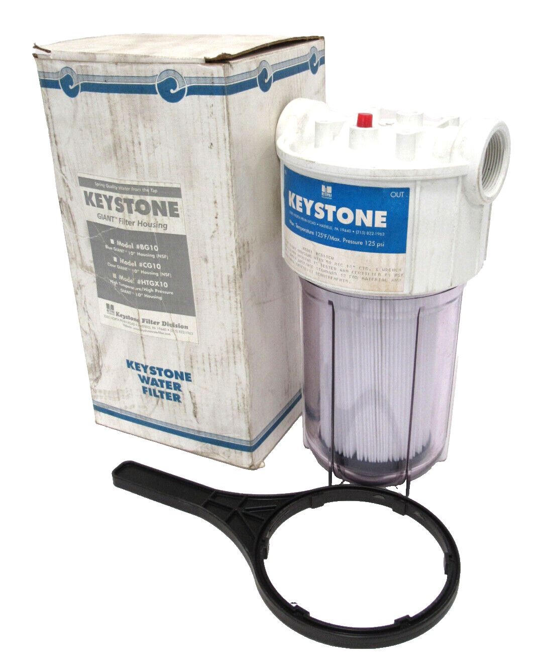 NEW KEYSTONE CG10CW FILTER HOUSING - SB Industrial Supply, Inc.