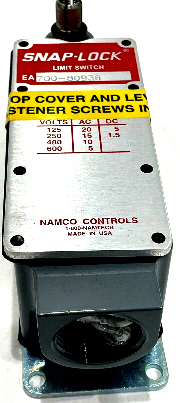NEW NAMCO EA700-80936 LIMIT SWITCH EA70080936 - SB Industrial Supply, Inc.