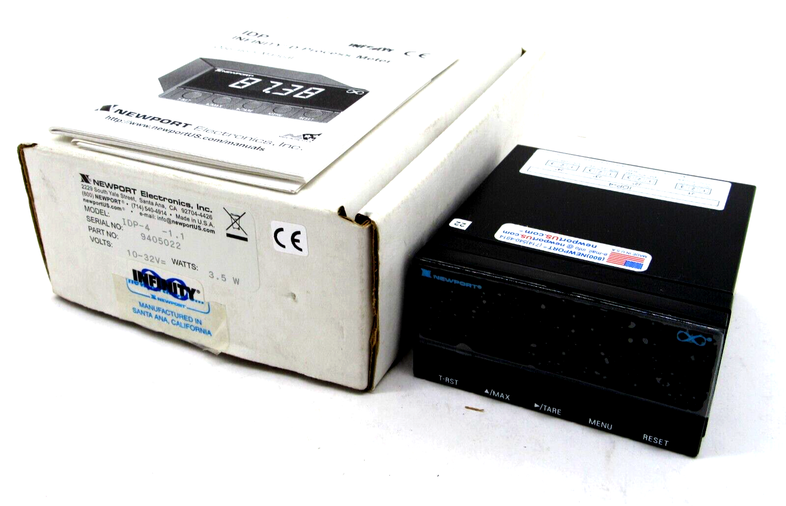 NEW NEWPORT ELECTRONICS IDP-4 DIGITAL PANEL METER IDP4 - SB Industrial ...