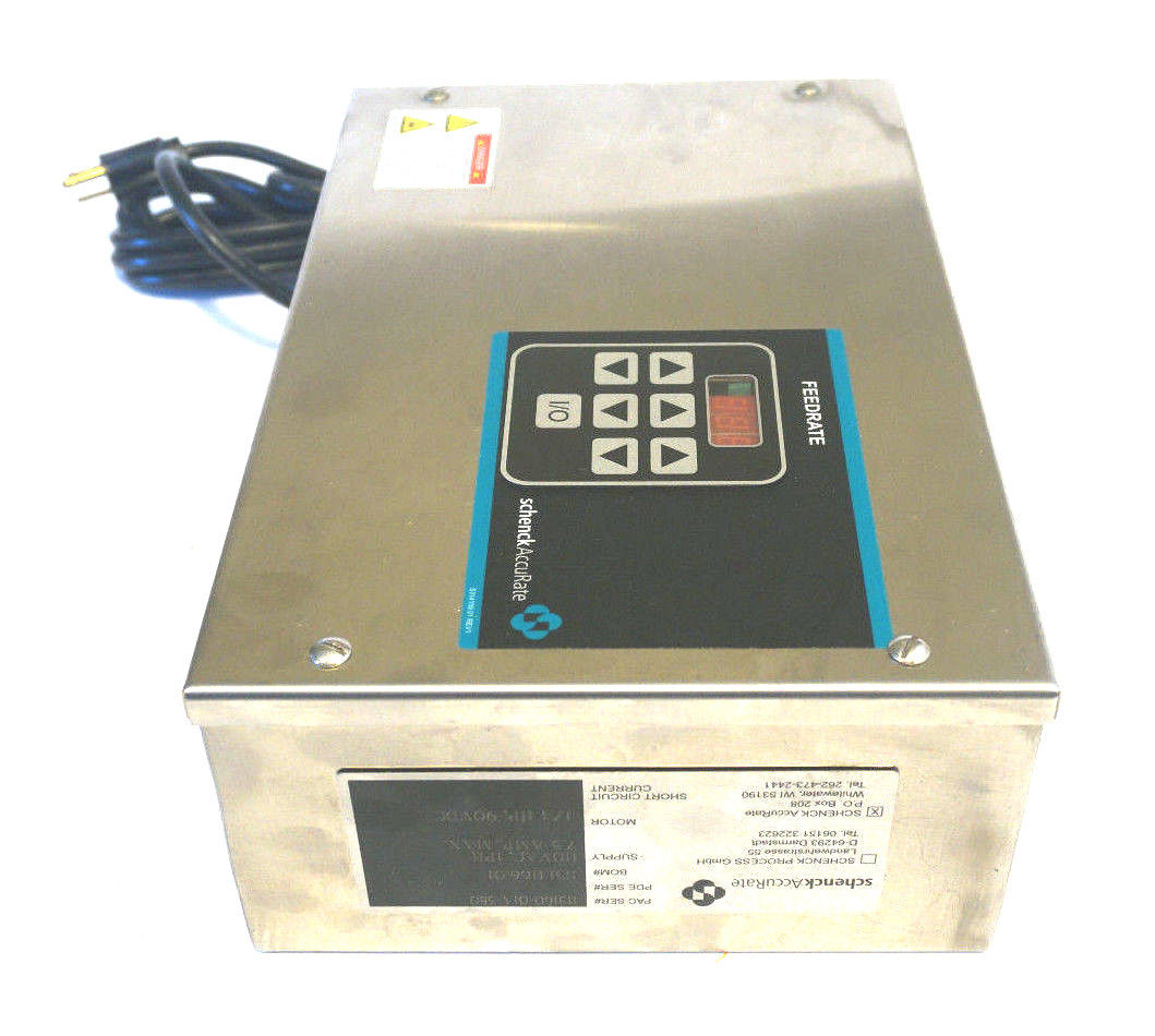NEW SCHENCK ACCURATE S314166.01 FEEDER CONTROL - SB Industrial Supply, Inc.