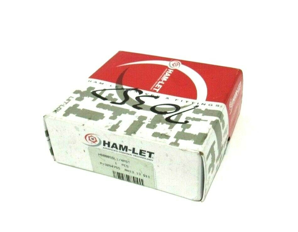 NEW SEALED HAM-LET H6800SSL1/4PST VALVE H6800SSL14PST - SB Industrial ...