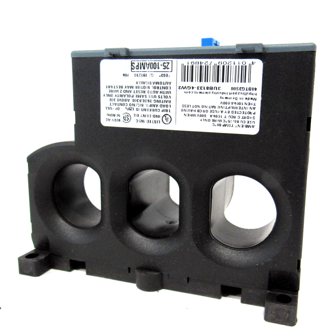 NEW SIEMENS 48BTG3S00 OVERLOAD RELAY - SB Industrial Supply, Inc.
