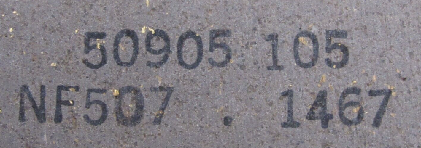 NEW SQUARE D B50903-808-53 BRAKE LINING KIT 13" 50905-105 B5090380853 ...